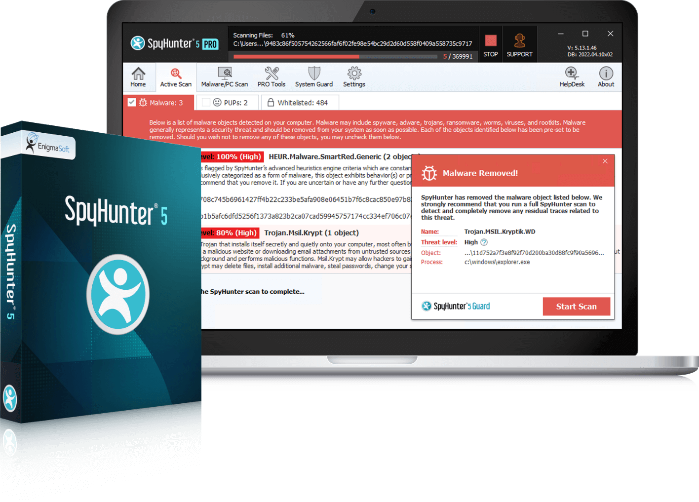 Félicitations, vous avez installé SpyHunter avec succès ! - Remove Spyware & Malware with ...